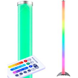 etc-shop Design rgb led Steh Leuchte Stand Lampe Farbwechsler Strahler Fernbedienung Dimmer Beleuchtung