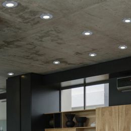 etc-shop - 8er Set led Einbau Leuchte Decken Spot Strahler Wohn Zimmer Bad Beleuchtung Lampe