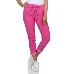 Aurela Damenmode Schlupfhose Sommerhose Damen Chinohose leichte Schlupfhose Stretch-Jeans in modischen Sommerfarben