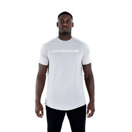 Universum Sportwear Funktionsshirt T-Shirt Abgerundeter Saum Sportlicher Schulterschnitt