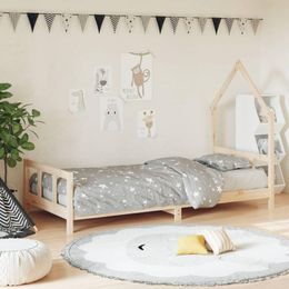 Kinderbett,Einzelbette 90x200 cm Massivholz Kiefer vidaXL