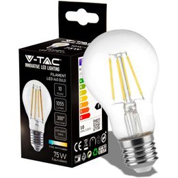 LED-Lampe E27 10W A67 Filamento 6500K - V-TAC