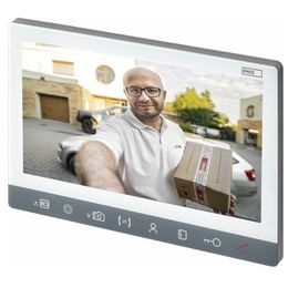 Zusatz-Monitor zur Video-Türsprechanlage H3015, Bildschirm mit 7'' LCD-Farbdisplay, Snapshot, Aufnahme, Intercom, H3015 - EMOS