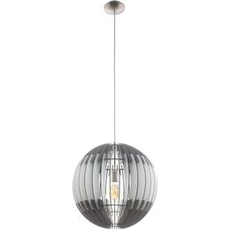 Eglo - 96973 Hängeleuchte Lamellenlampe olmero ø 50cm dimmbar in grau, weiß