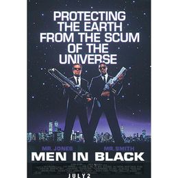 Close Up - Men in Black Poster Will Smith, Tommy Lee Jones (New York)