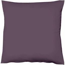 Fleuresse - Mako-Satin-Kissenbezug uni colours lavendel 6062 80 x 80 cm