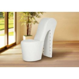 Fun Moebel - Schuhsessel designer Sessel - donna / Weiß - High Heel Sessel