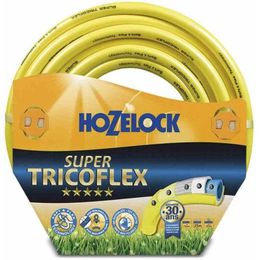 Tricoflex Super Gartenschlauch, 25 m, 25 mm (1), Trikotgewebe, aus PVC, in gelb, Berstdruck: 20 bar