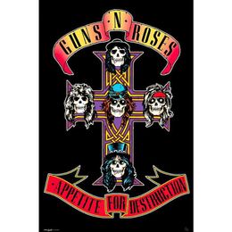 Gb Eye - Guns n' Roses Poster Appetite For Destruction