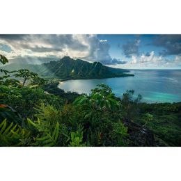 Komar Vlies-Fototapete Jurassic Island, ca. 450x280 cm