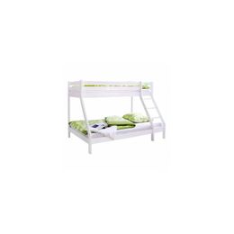 Etagenbett mekisi, 206x148x150, weiss, Holz - Casa Vital