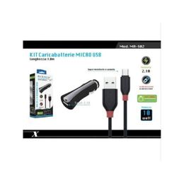 Meditrade GmbH Trade Shop Traesio - auto-ladegerät-kit mit micro-usb-kabel 1MT 10WATT MA-S02 maxtech