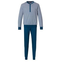 PASTUNETTE Schlafanzug Herren Pyjama mit langem Arm (2 tlg) Modisches Design