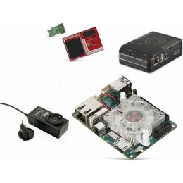 Odroid XU4-Set mit 16GB eMMC Modul, Gehäuse und Netzteil Einplatinencomputer,Hardkernel, Mini Server, Mini pc, Server, Einplatinen Board, Selbstbau pc