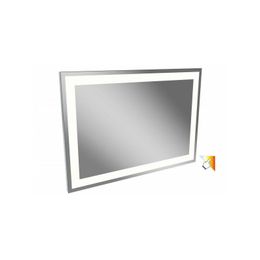 Led Badezimmerspiegel 100 cm P5 Spiegel Wandspiegel mit Sensor in Silber-7296912 - Lanzet