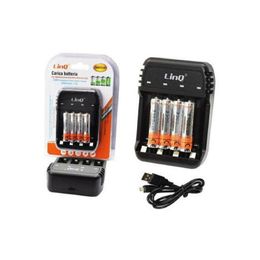 Meditrade GmbH Trade Shop Traesio - batterieladegerät ministyl aa aaa ZN422-A7 + 4 ministyl 2300MAH batterien