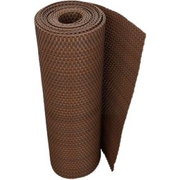 Sichtschutzmatte Rattan Optik - 0,90 x 5m Braun - Braun