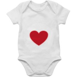 Shirtracer Shirtbody Glücksbär Herz Geschenk Herzen Geschenke Herzgeschenk Valentinstag Karneval & Fasching