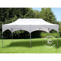 Dancover Faltzelt Faltpavillon Wasserdicht FleXtents pro Arched 3x6m Weiss - Weiß