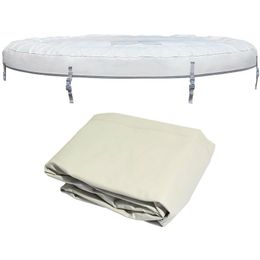 Ersatzteil-Set Kunstleder-Abdeckung und Ummantelung für lay-z-spa® Vegas AirJet™ ø 196x61cm - Bestway