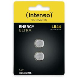 Alkaline-Knopfzelle LR44, 2 Stück - Intenso