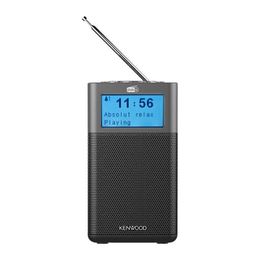 Kenwood KW CR-M10DAB-H - DAB+ Radio mit Bluetooth®, 3 W, anthrazit (CRM10DAB-H)