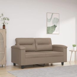 2-Sitzer-Sofa Cappuccino-Braun 120 cm Kunstleder vidaXL194001