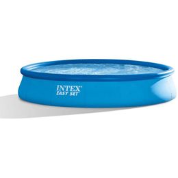 28158 Gartenpool Easy Set Pool mit Filterpumpe Durchmesser 457x84cm - Intex