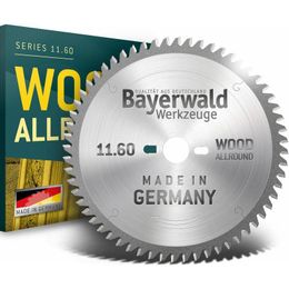 BAYERWALD WERKZEUGE Hm Kreissägeblatt - 250 x 3.2/2.2 x 30 Z80 wz neg.