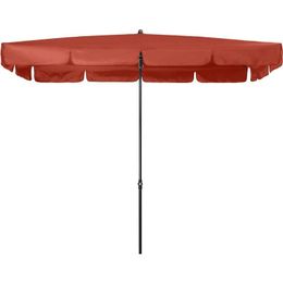 Sonnenschirm Sunline Waterproof iii 260 x 150, 2,60 x 1,50 m, terracotta, Bezug aus 100% Polyester, Gestell aus Stahl, 4,7 kg - Doppler