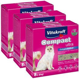 Katzenstreu Compact ultra Plus - 24 kg - Vitakraft