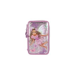 Depesche 3-Fach Federtasche Fairy Love inkl. Stifte TOPModel 20 x 13 cm