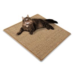 Karat homeliving Sisal-Kratzteppich Für Katzen Kork