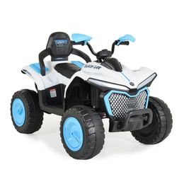 Moni Kinder Elektroquad Windy DLX-288, Musikfunktion, 4 Motoren, Scheinwerfer blau