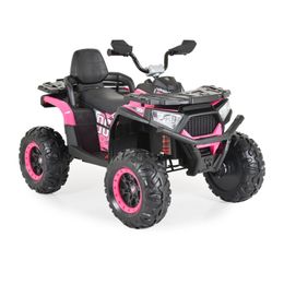 Moni Kinder Elektro-Buggy Cool NEL-007, EVA-Reifen, Scheinwerfer, Musikfunktion rosa