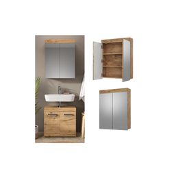 VICCO Spiegelschrank Badspiegel Wandspiegel Luna Spiegel Badezimmer Badschrank