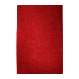 Karat Shaggy Hochflor Teppich Rot