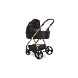 Lorelli Kombikinderwagen Infinity 3 in 1 Babyschale Babywanne Sportsitz bis 22kg black