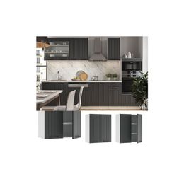 VICCO Hängeschrank 60 cm FAME Line Küchenschrank Küchenzeile Landhaus Anthrazit