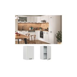 VICCO Hängeschrank 40 cm Weiß Küchenschrank Hängeschrank Küchenzeile R-Line