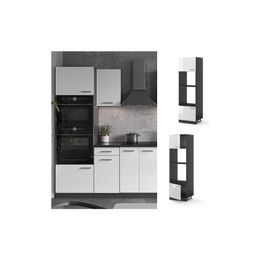 VICCO Küchenschrank Mikrowellenumbauschrank 60 cm R-Line Anthrazit