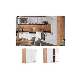 VICCO Hängeschrank Küchenschrank Küchenzeile R-Line 60 cm Goldkraft Weiß