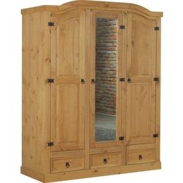 Dynamic24 3 trg Kleiderschrank New Mexico (B)157 x (H)193 x (T)57cm