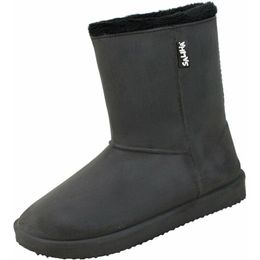 Saliha - Damen Winterboot Vanessa schwarz Gr. 39 - Schwarz