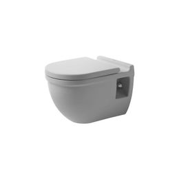 Duravit - Wand wc Starck 3 54cm, Sitzhöhe + 5cm, Tiefspüler, Farbe: Weiß - 2215090000