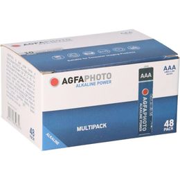 Agfaphoto - Batterie Alkaline Micro aaa LR03 1.5V 48 Stück