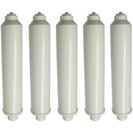 TRADESHOP Ersatz Wasserfilter / Kühlschrankfilter für viele Gorenje Kühlschränke wie NRS9181CXB NRS9182CBBK ersetzt Gorenje AR031 - 5 Stück