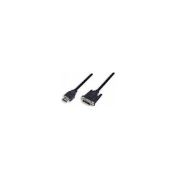 Manhattan - hdmi auf DVI-Kabel, HDMI-Stecker auf dvi-d 24+1 Stecker, Dual Link, 3 m, schwarz