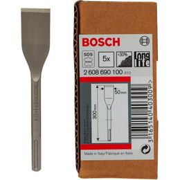 Set mit 5 sds Max-Fliesenmeißeln Bosch 2 608 690 100)