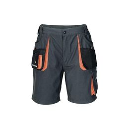 TERRAX WORKWEAR - Herrenshorts Gr.50 dunkelgrau/schwarz/orange terratrend